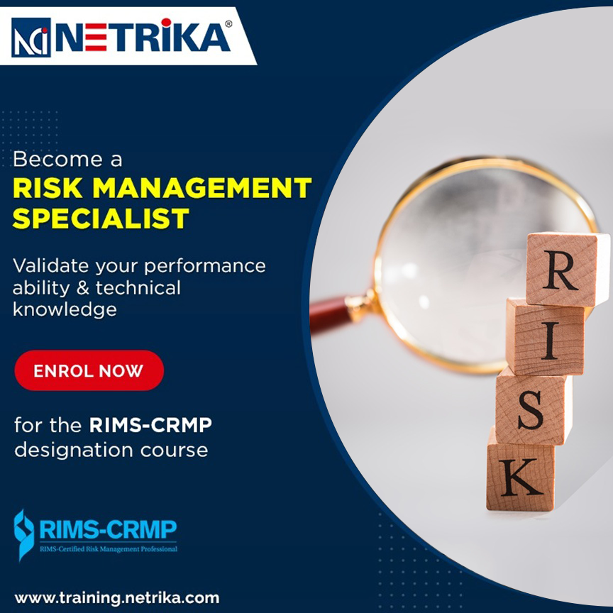 Certified Risk Management Professional RIMS-CRMP Course - Netrika ...