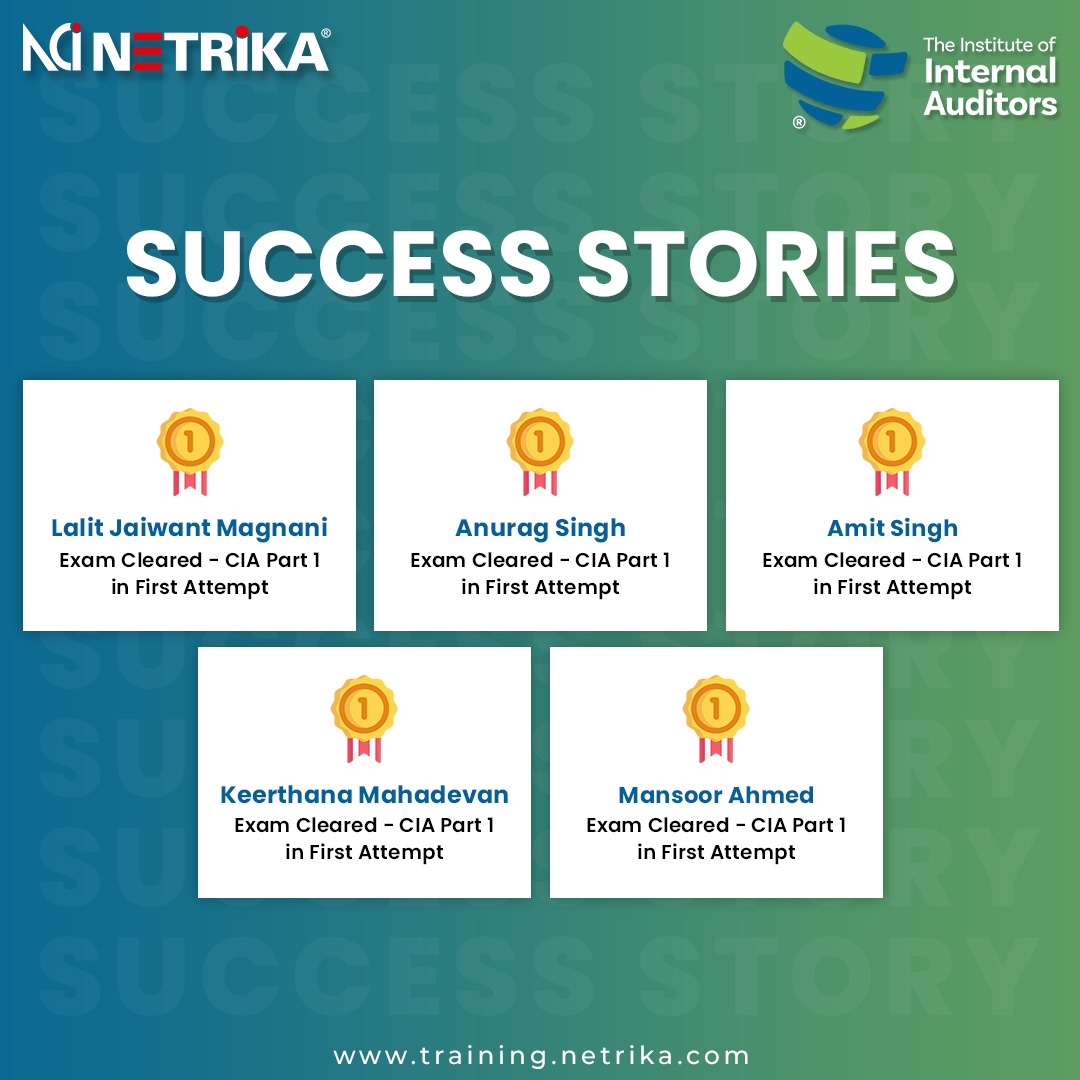 Certified Internal Auditor (CIA) | IIA Authorized Partner